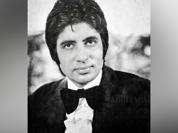 Big B shares words of wisdom with throwback picture from his younger days